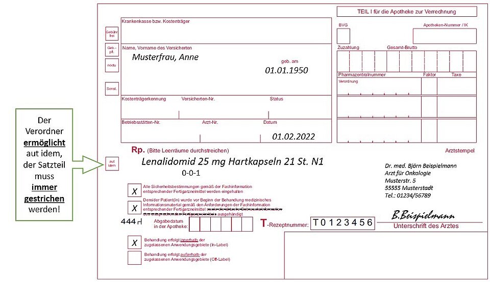 T-Rezept: Packungsbeilage wird künftig erst bei der Arzneimittel-Abgabe ...